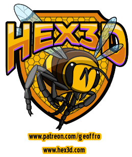 Hex3D – The Printable Dragon
