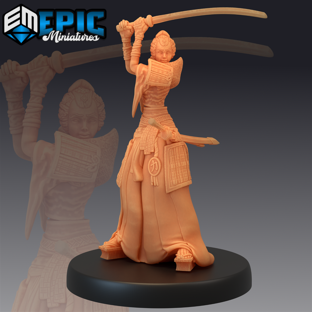 Female Samurai – The Printable Dragon